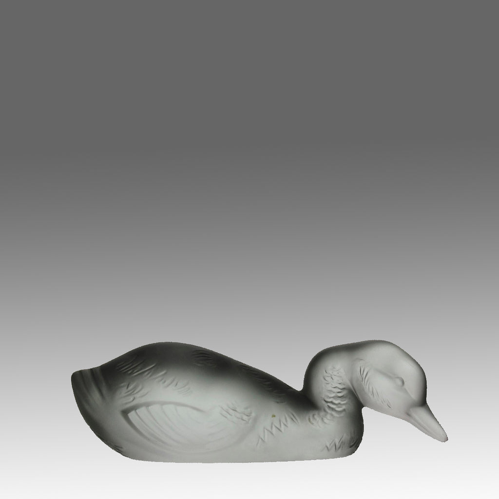 Baccarat Glass Bacarrat Glass Duck Hickmet Fine Arts