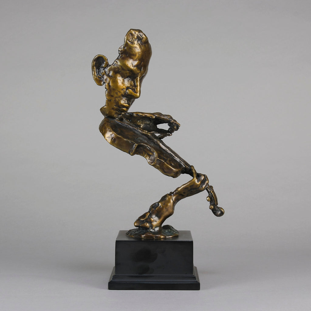 Violinist by Bernard Kim - Bronze Sculpture - Hickmet Fine Arts