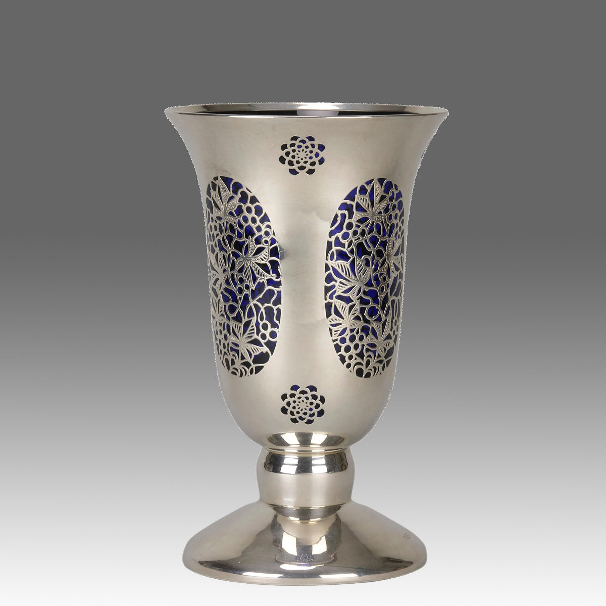 Friedrich Deusch Jean Beck Glass ARC Trophy Vase - Hickmet Fine Arts