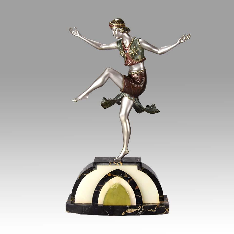 Henri Fugère - Art Deco Dancer - Hickmet Fine Arts