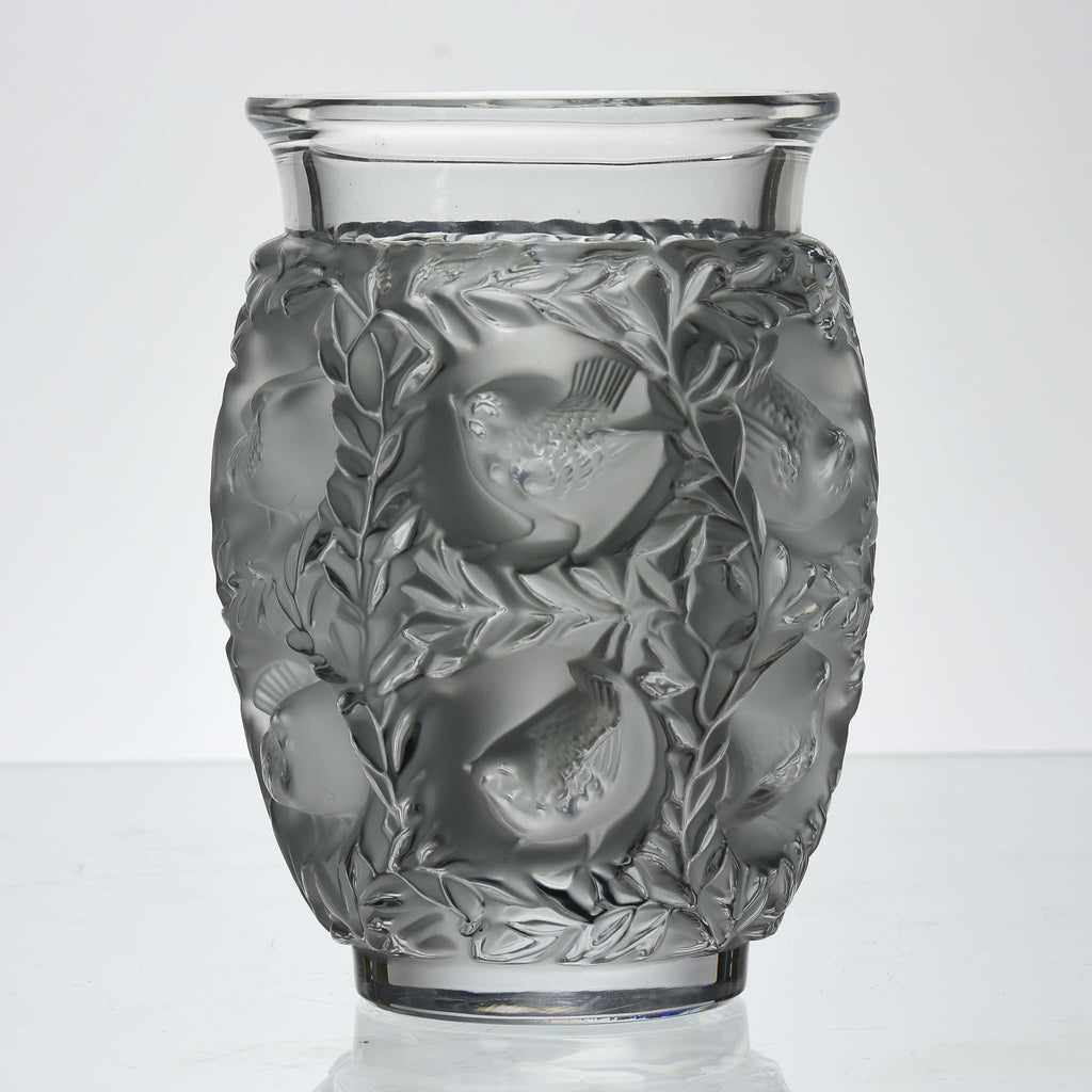 Lalique Bagatelle Vase - Marc Lalique Glass Vase - Hickmet Fine Arts