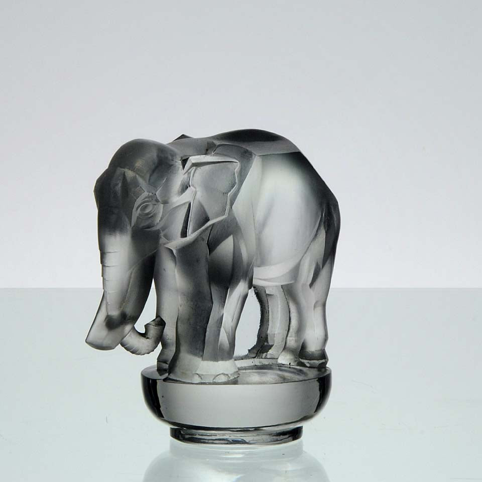Toby Éléphant by Lalique - Hickmet Fine Arts