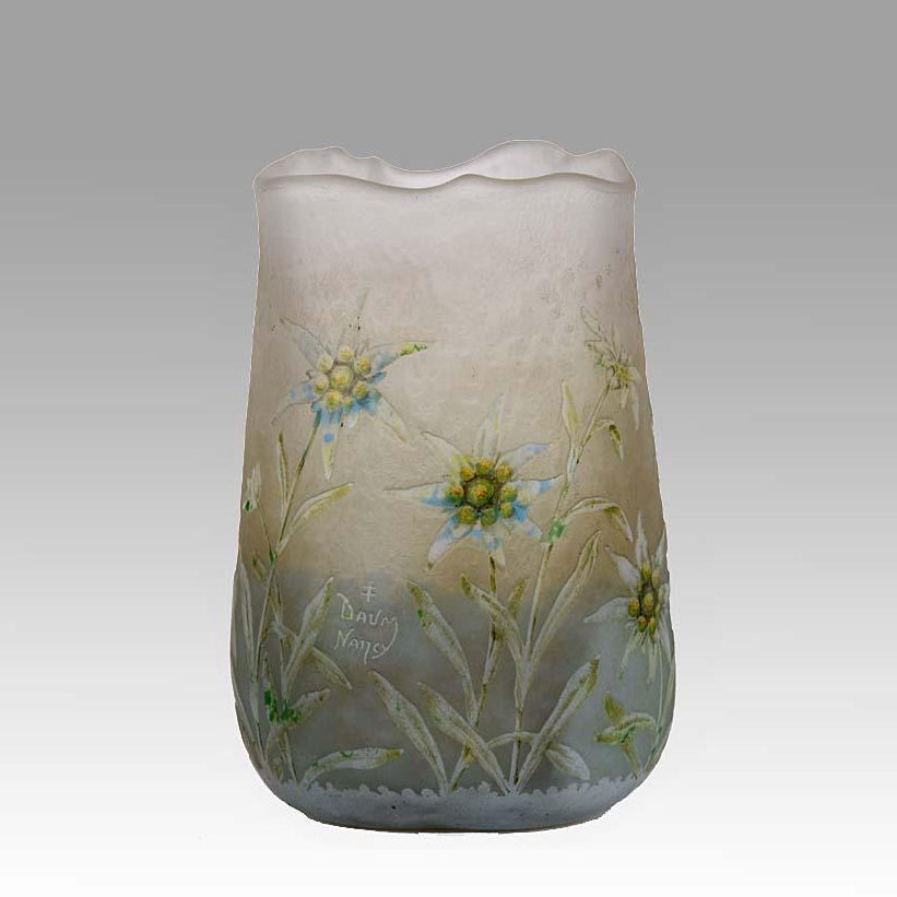 Daum Flower Vase